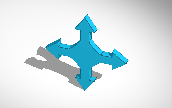 3D design arrows | Tinkercad