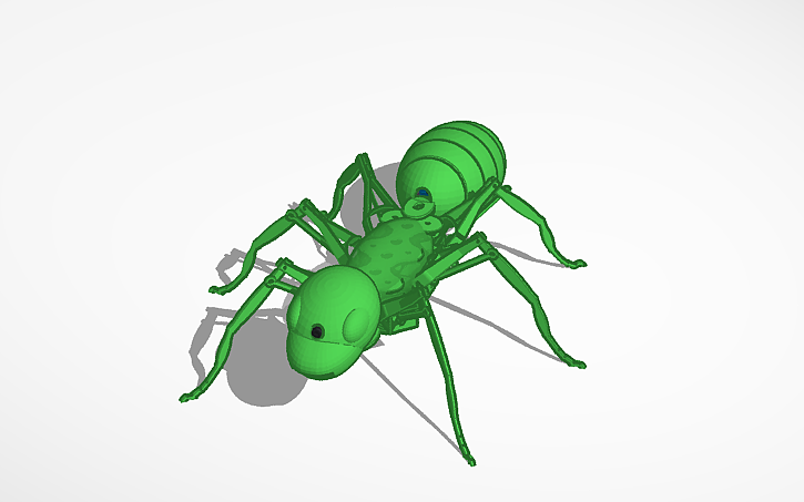 3D design Green Ant | Tinkercad
