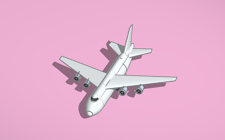 3D design Antonov AN-124 Ruslan Lilliput Heavy Airlift Cargo Aircraft ...