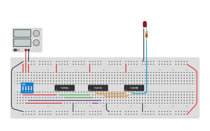 Circuit Design Exp 3 Realization Of Function Using Pos Tinkercad