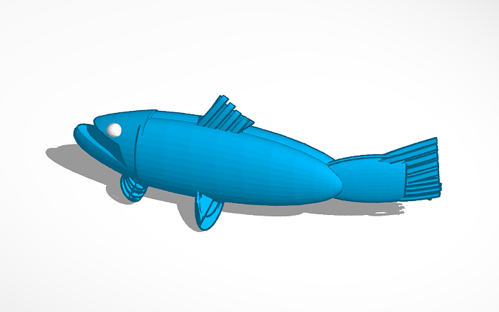 3D design Tyler evans fish | Tinkercad