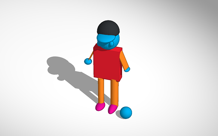 3D design man | Tinkercad