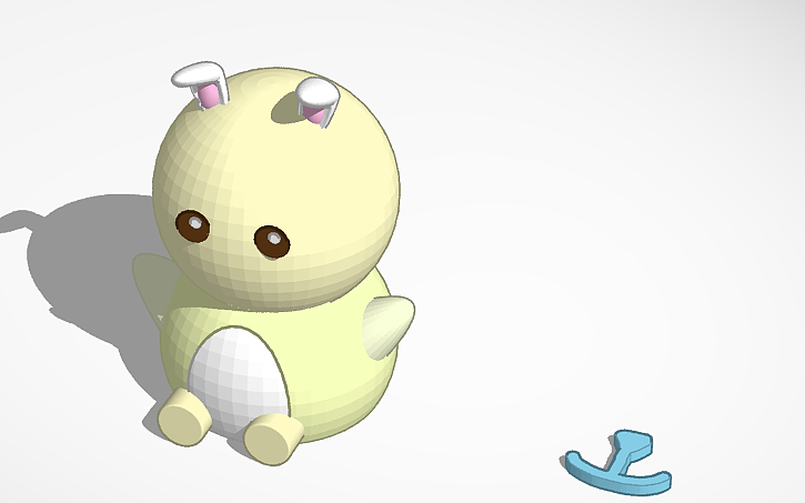 3D design Cute bunny... - Tinkercad