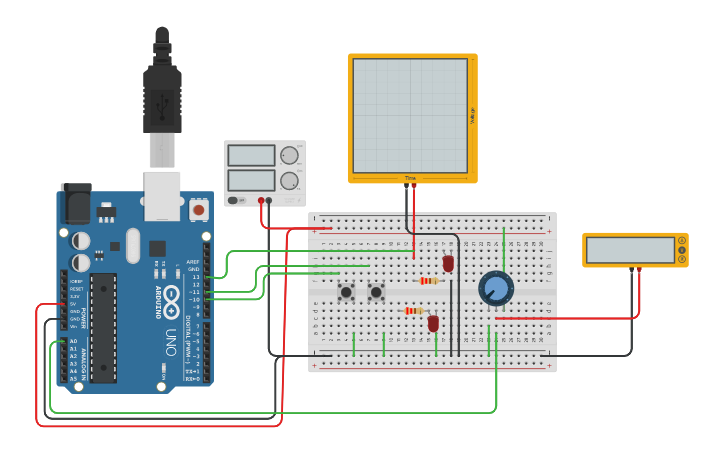 Circuit design Actividad Arduino 5 | Tinkercad
