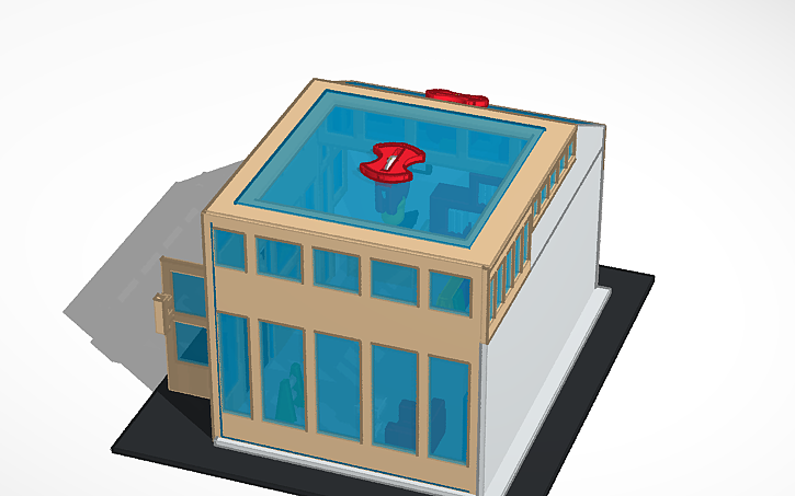 3D design Book Store - Tinkercad