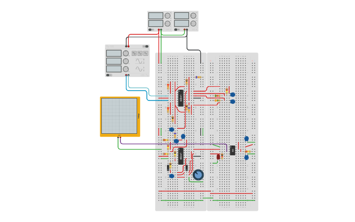 Circuit design Desain Tata Letak Komponen - Tinkercad