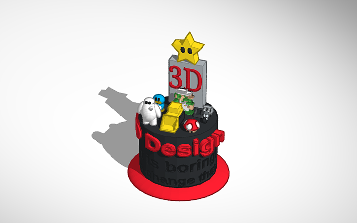 3D design 3D Design Statue | Tinkercad