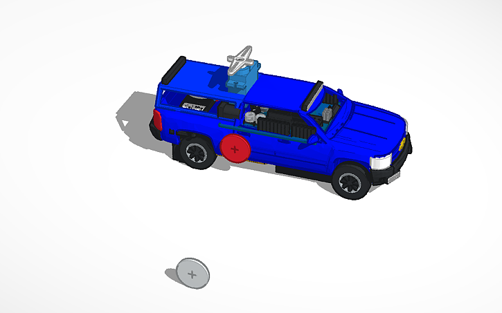 3D design 2001 Chevrolet Tahoe | Tinkercad