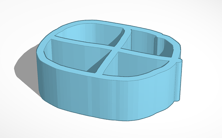 3D design fractions - Tinkercad