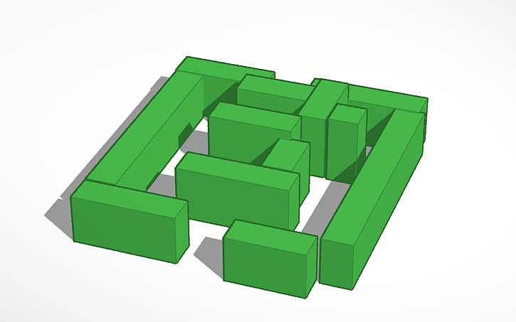3D design Maze | Tinkercad