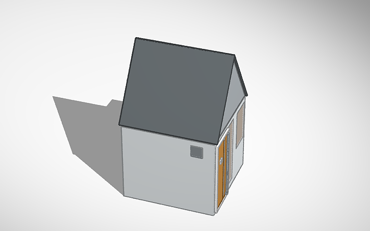 3D design HOUSE - Tinkercad