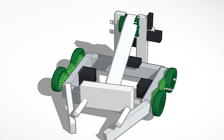 3D design clawbot - Tinkercad