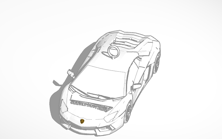 3D design Lambo orniment stark industries | Tinkercad