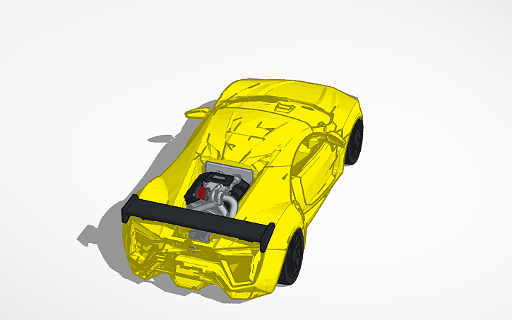 3D design blood customs diesel challenge entry - Tinkercad