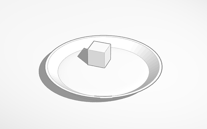 3D design small cake it very easy>:D - Tinkercad