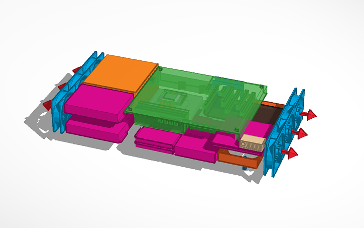 3D design Ultra-Compact Full ATX (b1.0) | Tinkercad