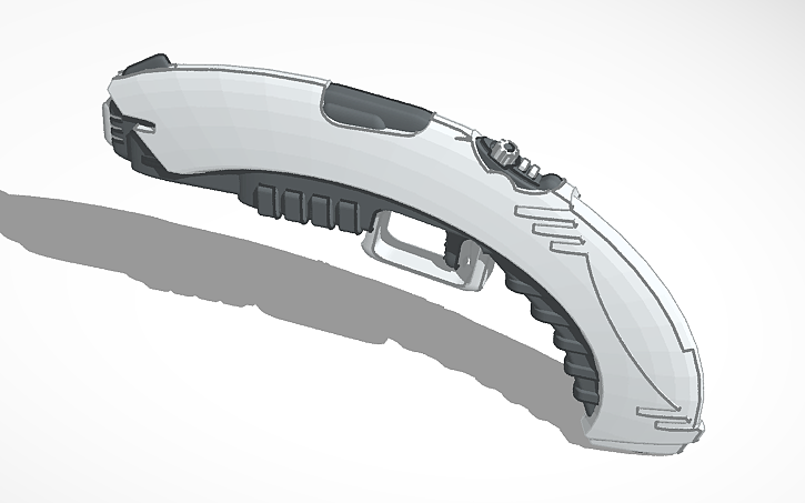 3D design Phaser Pistol - Tinkercad