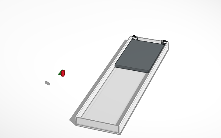 3D design Smart Mirror - Tinkercad