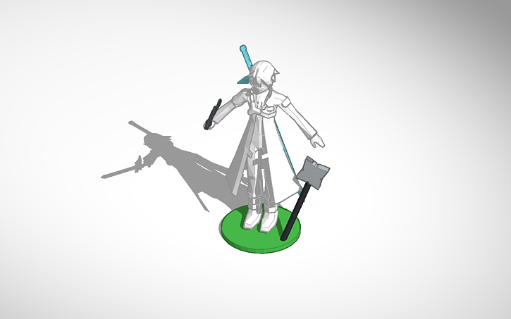 3D design Kuno Character Model - Tinkercad