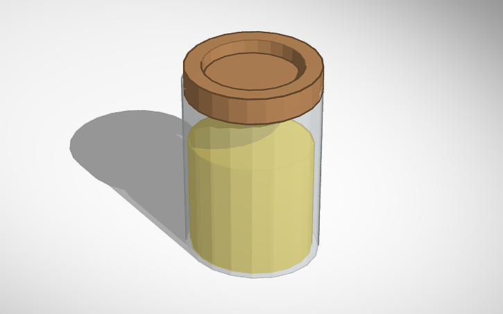 3D design tf2 jarate - Tinkercad