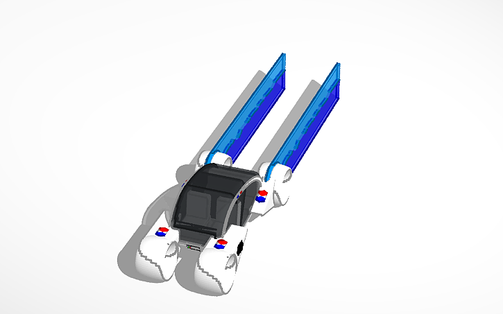 3D design Union cop car(for VFP contest) - Tinkercad