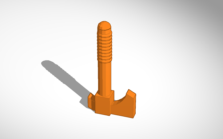 3D design lego bonehead hatchet #lego_arsenal | Tinkercad