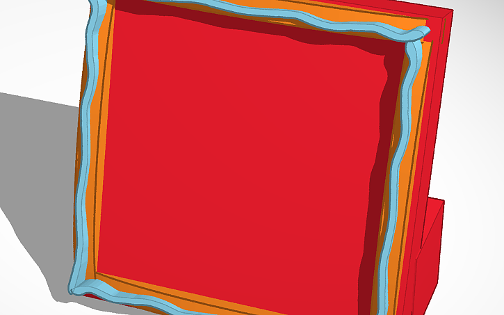 3D design Picture Frame - Tinkercad