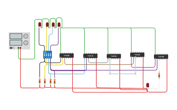 Circuit design Diagrama6 | Tinkercad