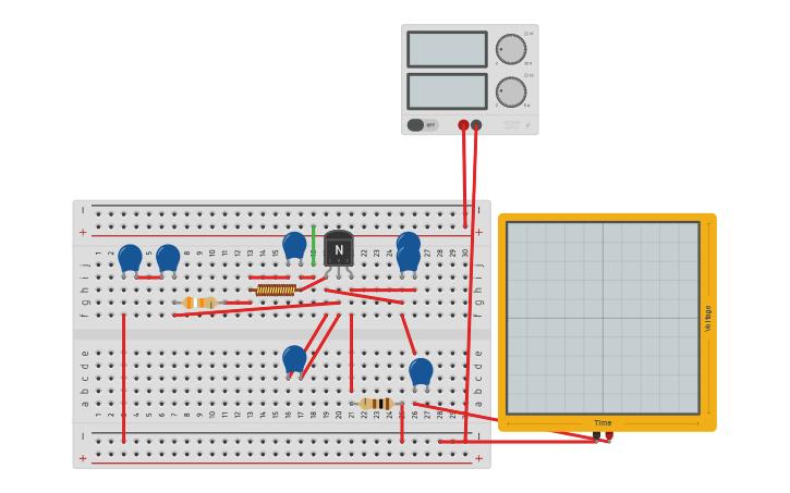 Circuit design Signal Jammer - Tinkercad