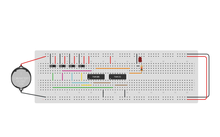 Circuit design EXERCICIO 1 | Tinkercad