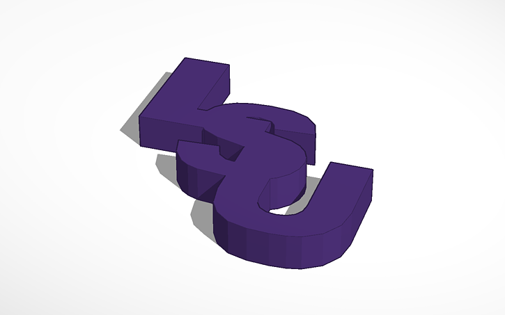 3D design LSU KR - Tinkercad