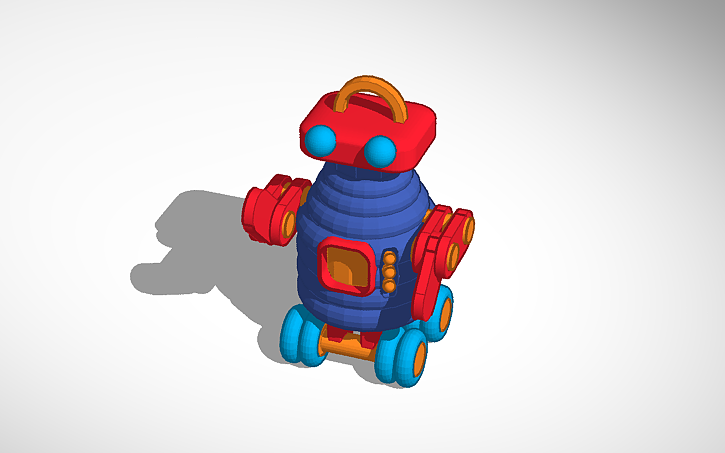 3D design Robot - Tinkercad