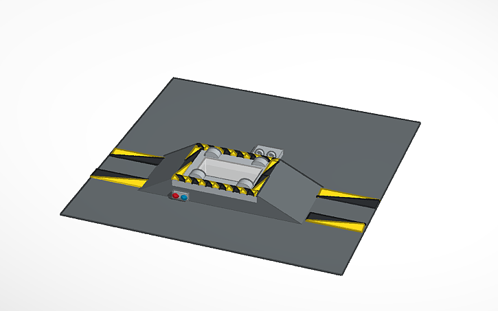 3D design Car Ramp - Tinkercad