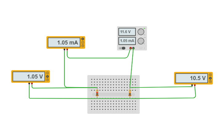 Circuit design 1 | Tinkercad