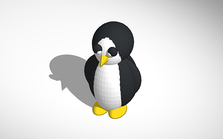 3D design Penguin | Tinkercad