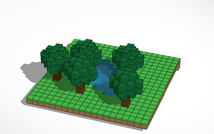 3D design Minecraft - Tinkercad