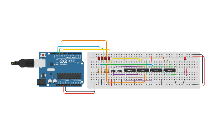 Circuit design 25 - Tinkercad