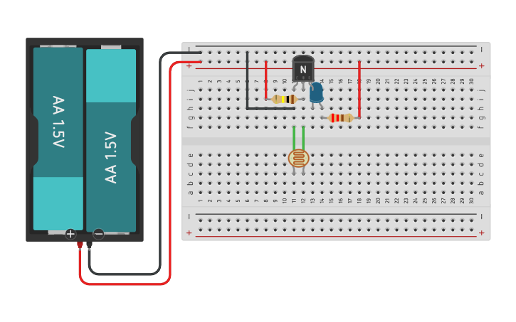 Circuit Design Simulador Sensor De Luz Ldr Tinkercad