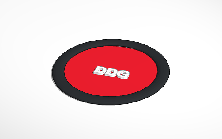 3D design ddg logo is cool | Tinkercad