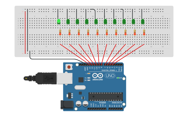 Circuit design 5D A.A.O.G P05C | Tinkercad