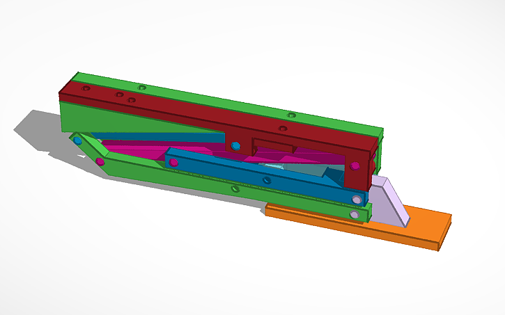 3D design Pantograph 2 (Assembled) - Tinkercad