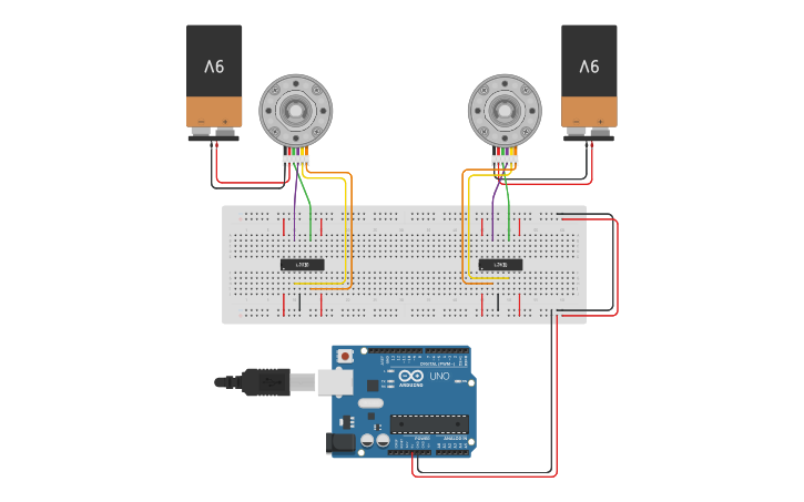 Circuit design Machines Task 04 - Mahmoud Farrag - Tinkercad Circuit design Machines Task 04 - Mahmoud Farrag - Tinkercad