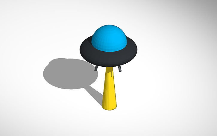3D design ufo | Tinkercad