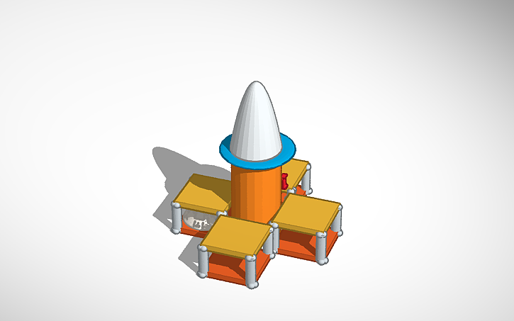 3D design Space museum (in progress) - Tinkercad