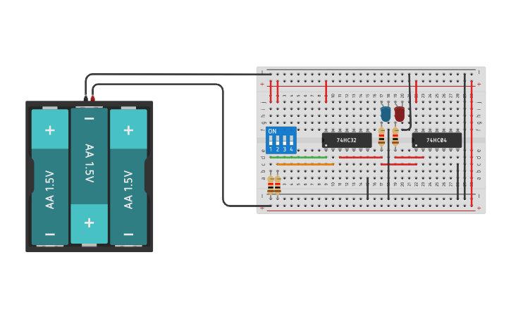 Circuit design Trabajo Práctico | Tinkercad