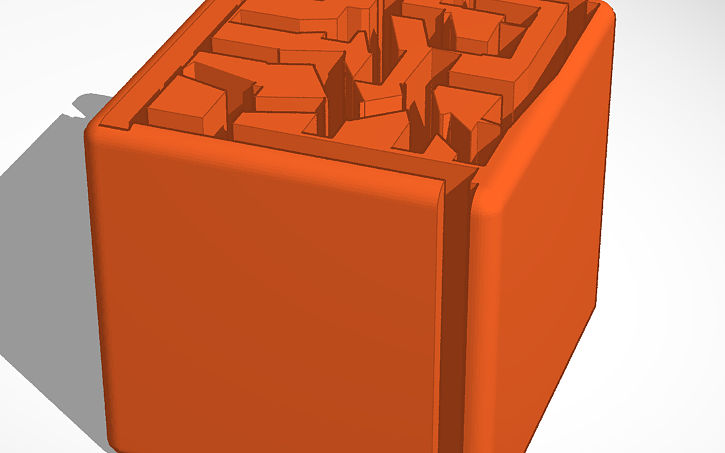 3d Design Maze Tinkercad