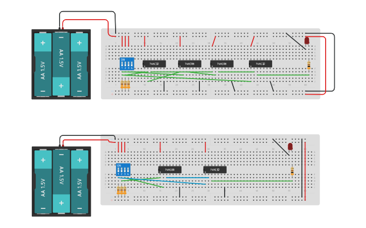 Circuit design circuito1 | Tinkercad