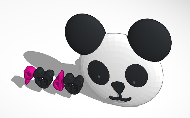3D design Panda | Tinkercad