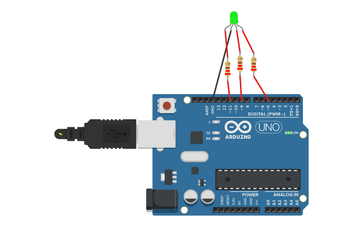 Circuit design assignment2 - Tinkercad