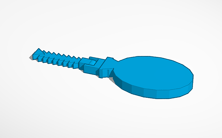 3D design movable Ballon - Tinkercad